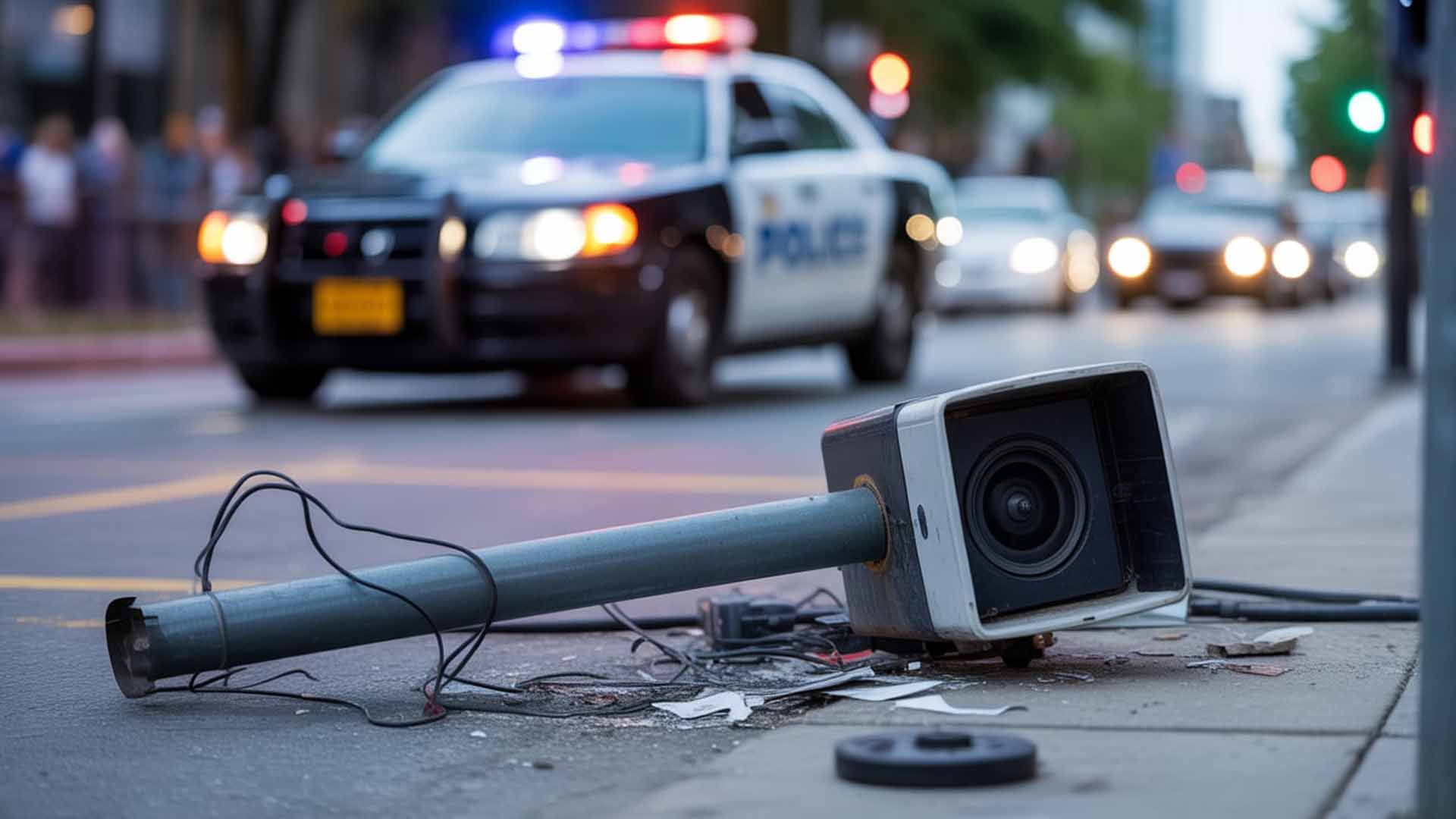 Multiple speed cameras cut down overnight in Toronto safety zones ...